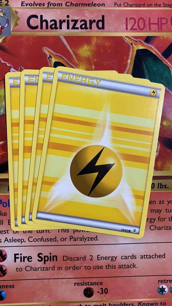 Jual lightning energy Generation edition 1 CARD kartu pokemon tcg set ...