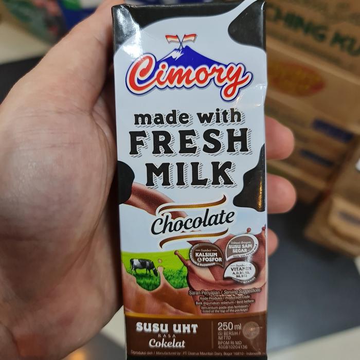Jual Cimory fresh UHT milk rasa chocolate coklat 250ml - Kota Medan - PasarbuahFRESH | Tokopedia
