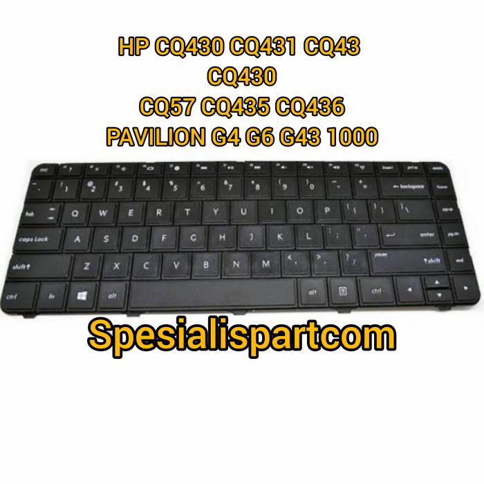 Jual KEYBORD Laptop HP Compaq CQ43 CQ45 CQ57 CQ430 CQ431 HP 1000 1000 ...