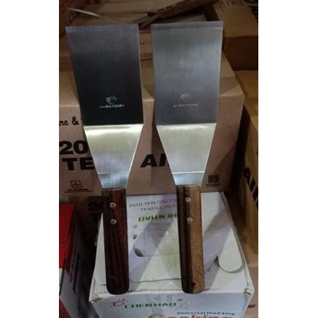 Jual Spatula Roti Bakar Kebab Pizza Teppanyaki- Burger- Pizza, Dll ...