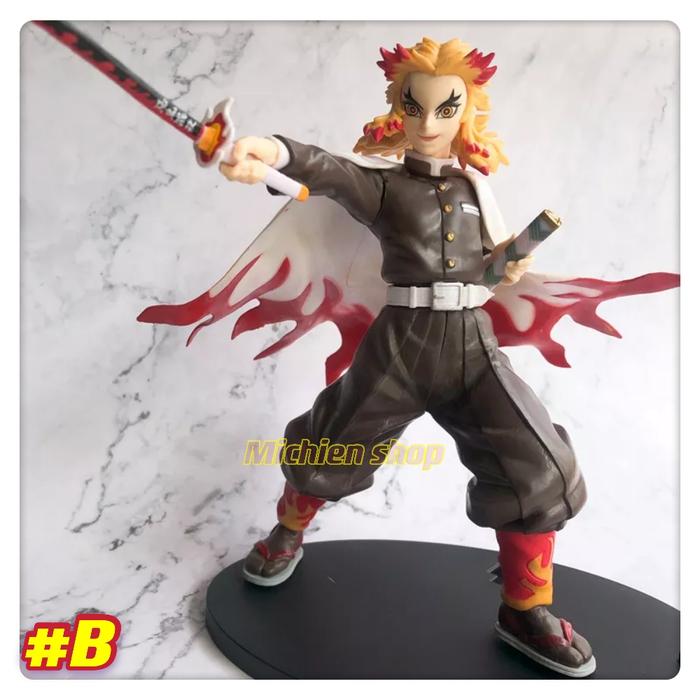Jual Kyojuro Rengoku DXF Kimetsu No Yaiba Action Figure Demon Slayer ...