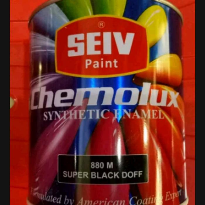 Jual cat seiv cat minyak.cat kayu.cat besi super black dof/hitam dof ...