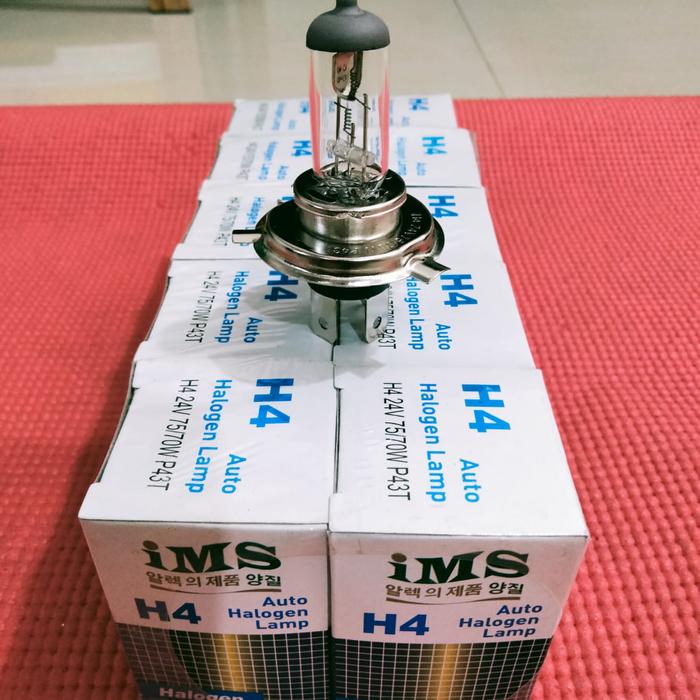 Jual bohlam h4 24v 75/ 70 Watt p43t - Jakarta Barat - Sinar Abadi ja ...