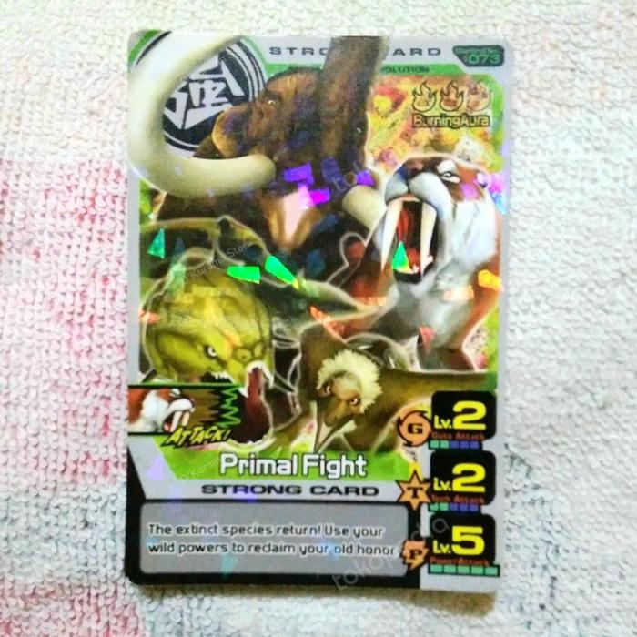 Jual Animal Kaiser Evolution PRIMAL FIGHT evo.8 Silver Rare - Kota ...