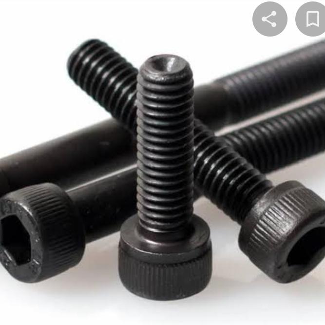 Jual Baut L baja M8 x 80 mm Full drat - Jakarta Barat - Aluminium kit indonesia | Tokopedia