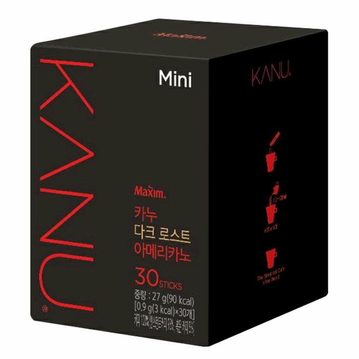 Jual Kanu Mini Maxim Mild Roast Americano Coffee 30T - Dark Roast ...