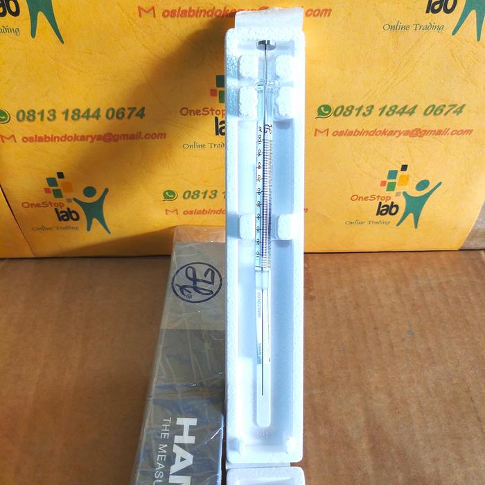 Jual HAMILTON 80665 Syringe Microliter Cap. 100 uL, Needle Point Style ...