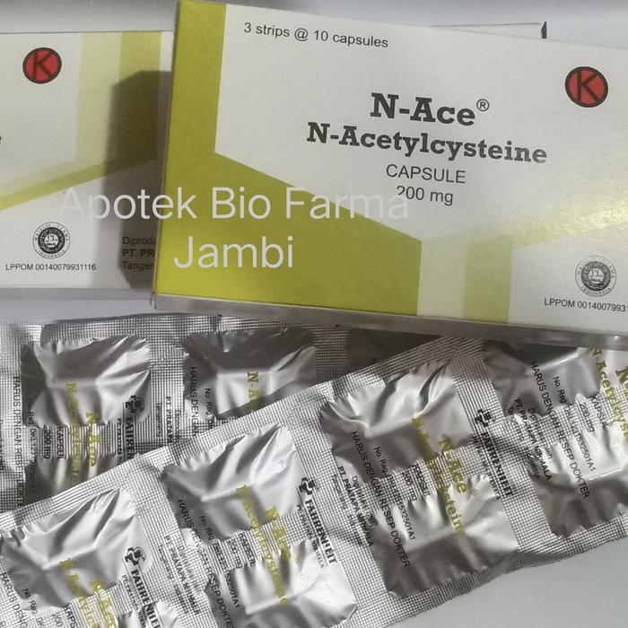 Jual N-Ace 200mg (harga perbox isi 30kapsul) - Kota Jambi - Apotek Bio ...