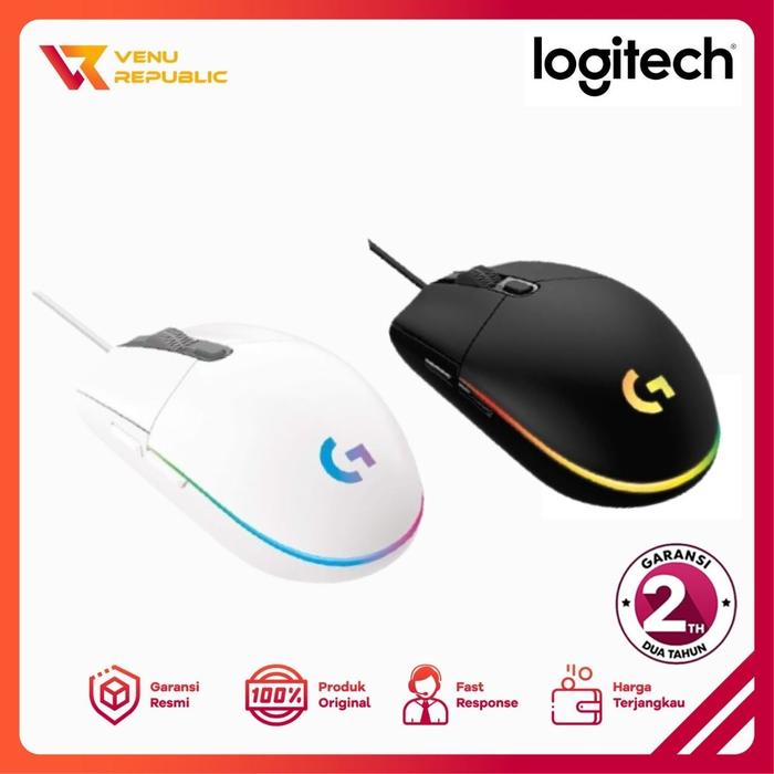 Jual Mouse Gaming Logitech G102 Lightsync RGB 6 Button - Garansi 2 Tahun - Putih - Jakarta Pusat ...