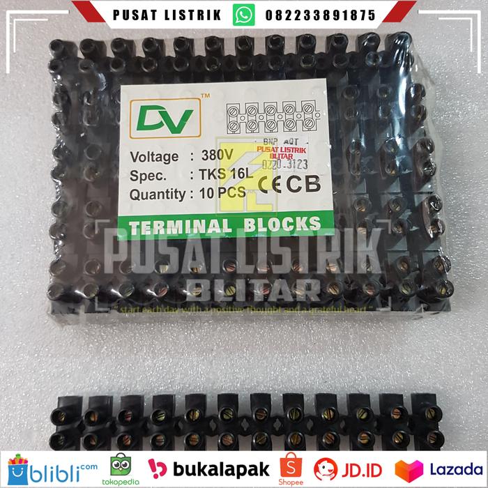 Jual TERMINAL KRUSTIN 16mm 16A Hitam. - Kota Blitar - Pusat listrik ...