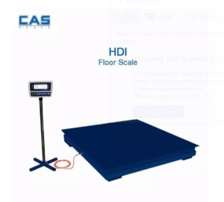Jual FLOOR SCALE CAS HDI 1.5M X 1.5M/TIMBANGAN LANTAI 1,5M x 1,5M 2TON ...