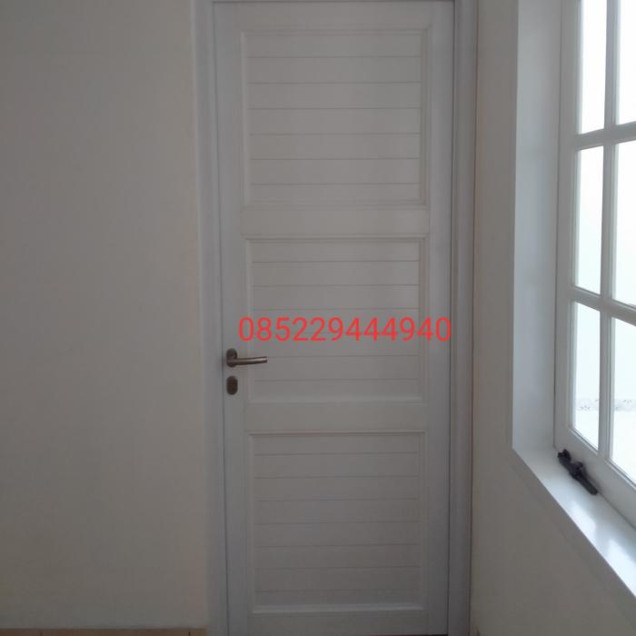 Jual kusen aluminium 4 inchi dan daun pintu alumunium mahkota - Kota ...