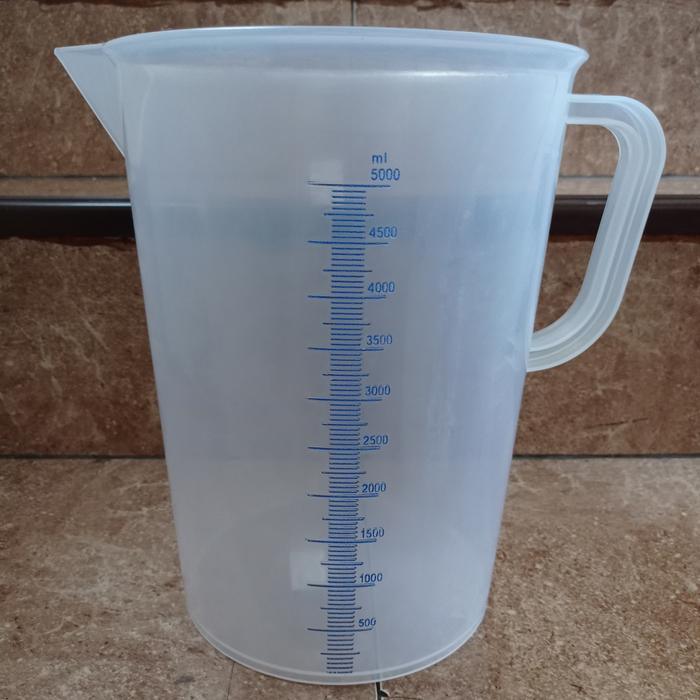 Jual gelas ukur 5000 ml / gelas takar 5 liter / takeran 5 lt - Kota ...