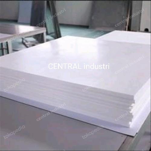 Jual teflon sheet/ptfe lembaran tebal 25mm 100cm x 100cm - Jakarta Barat - central industri ...