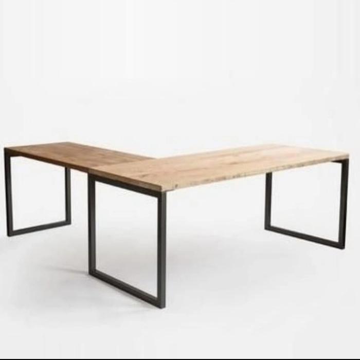 Jual Meja Letter L minimalis - Kab. Purworejo - furniture-Nj1 | Tokopedia