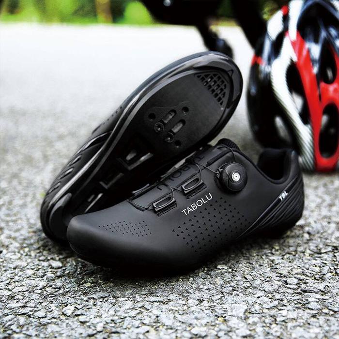 Jual Sepatu Cleat Roadbike Sepeda Cleat Mtb TABOLU New Style 2021 - TBL ...