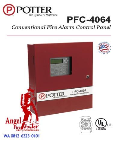 Jual POTTER Conventional Fire Alarm Panel - PFC 4064 - Jakarta Utara ...