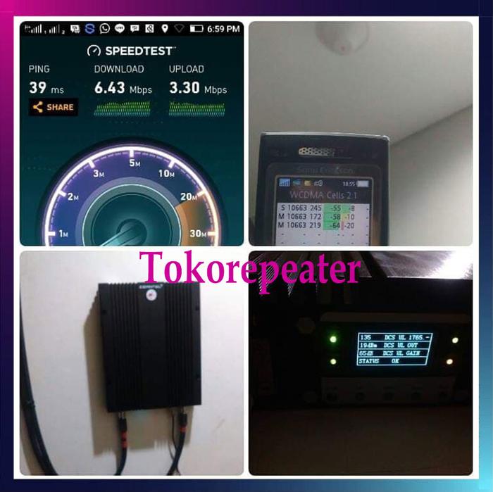 Jual Penguat Sinyal Resmi ijin Postel,Repeater Triband 2G,3G,4G ...