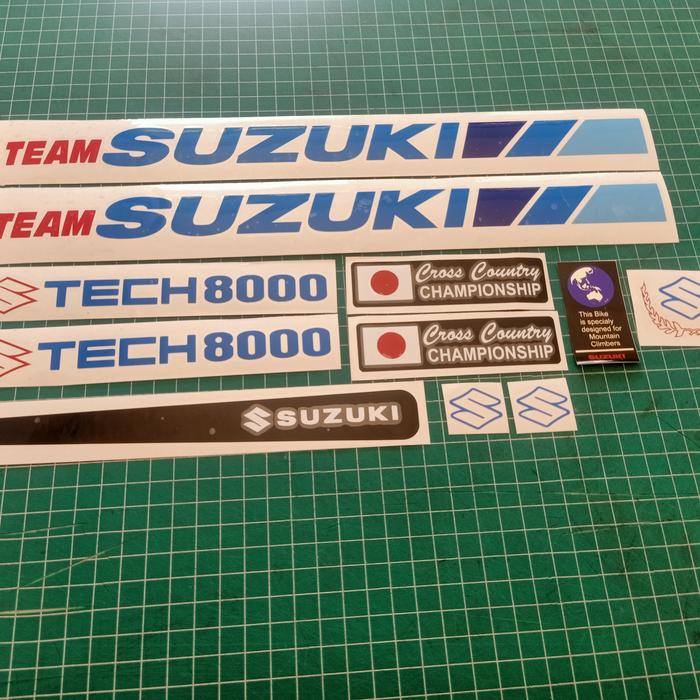 Jual stiker sepeda Suzuki tech 8000 - Kota Bandung - inno stiker ...