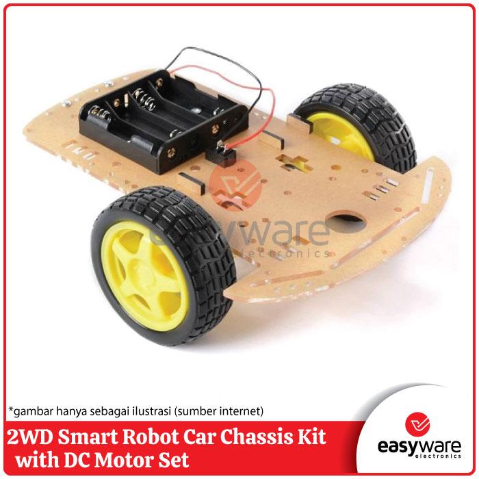 Jual SMART ROBOT CAR 2WD CHASSIS KIT 2WD SMART CAR - Kota Bandung ...