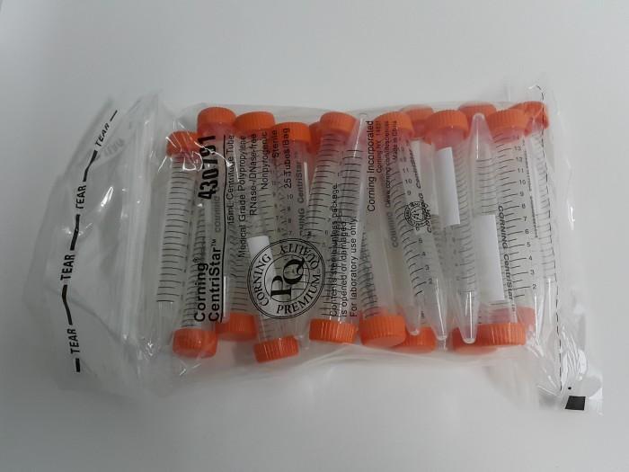 Jual Corning 15 mL PP Centrifuge Tube Bulk Packed Sterile @ 500 pcs /case - Jakarta Utara - Lab ...