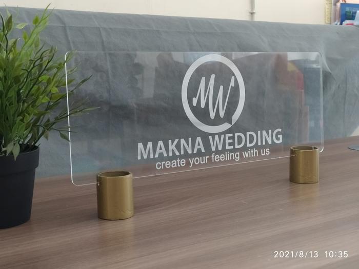 Jual Signage Grafir | Dekorasi Meja | Signage Custom | Papan Nama ...