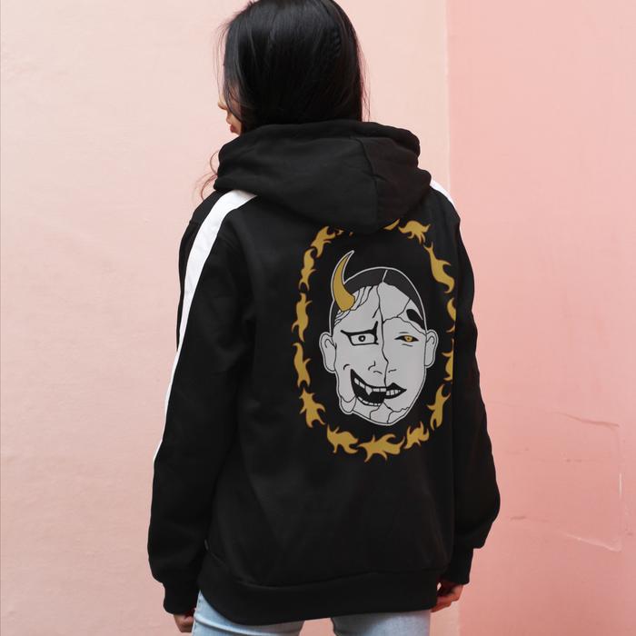 Jual Sweater Stripe Smiley Nahoya Sukajan Kawata Brothers Tokyo ...