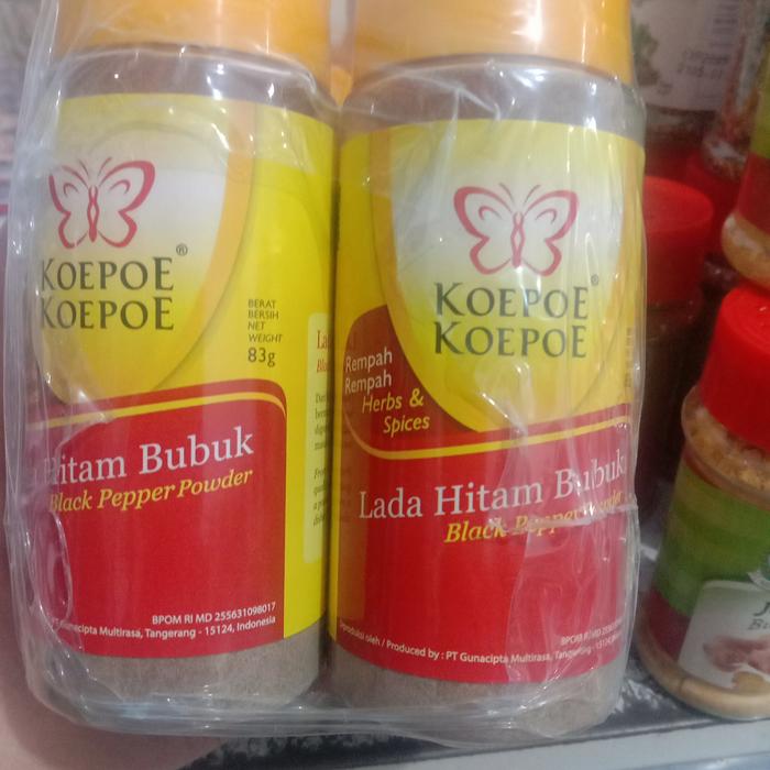 Jual Lada Hitam Bubuk cap koepoe koepoe 83gr - Kota Palembang - SIMBAT ...