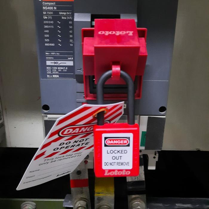 Jual LOTOTO L3822 Safety Loto Clamp-on Circuit Breaker Lockout, Handle ...