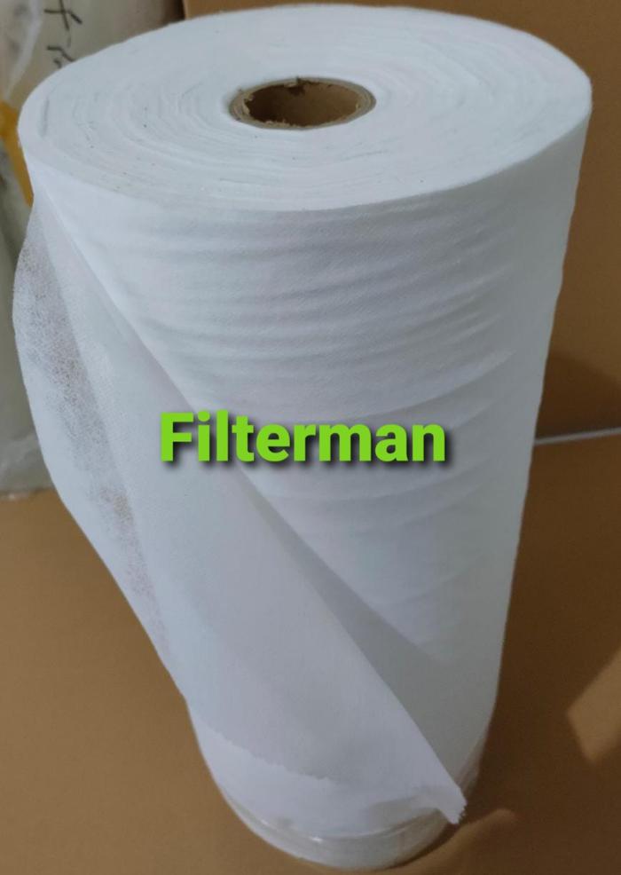 Jual Kain Kertas Saringan Udara Debu Air Filter Non Woven Fiber SB 25 ...