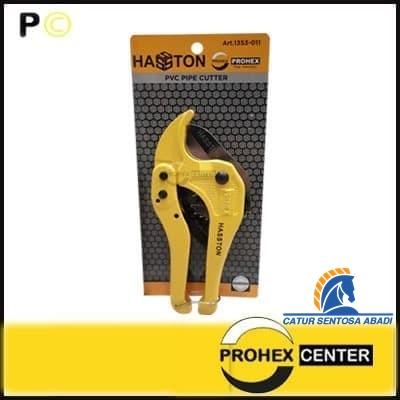 Jual GUNTING PIPA PVC / TANG POTONG PIPA PVC 42MM HASSTON PROHEX 1353 ...
