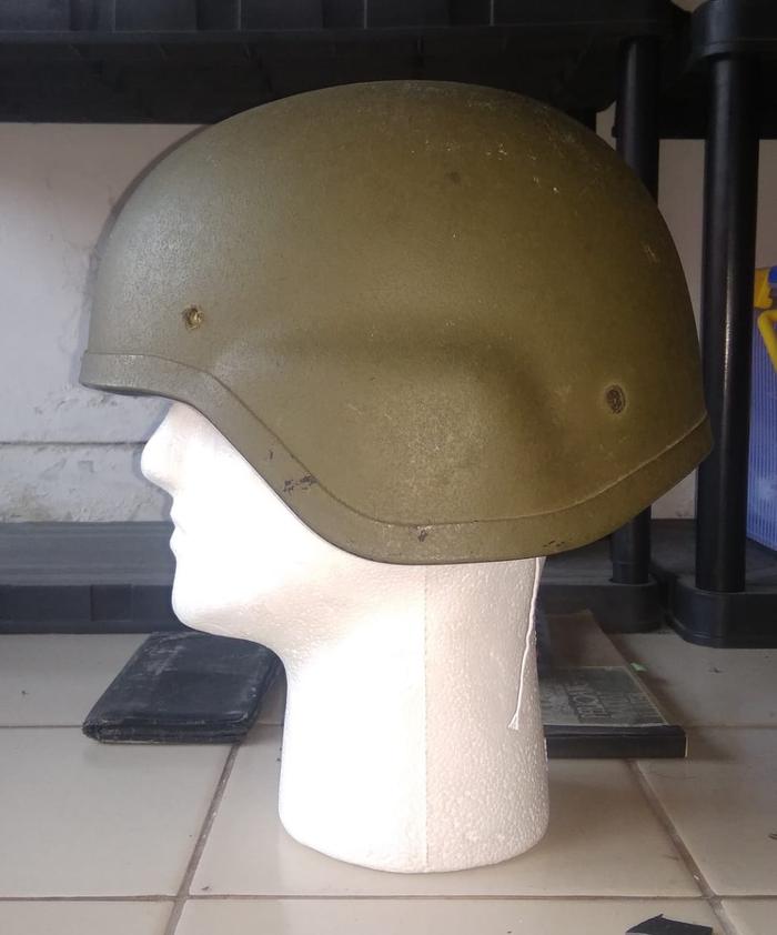 Jual Helm Kevlar MICH IDF / SAF Military produk RABINTEX Israel Size L ...