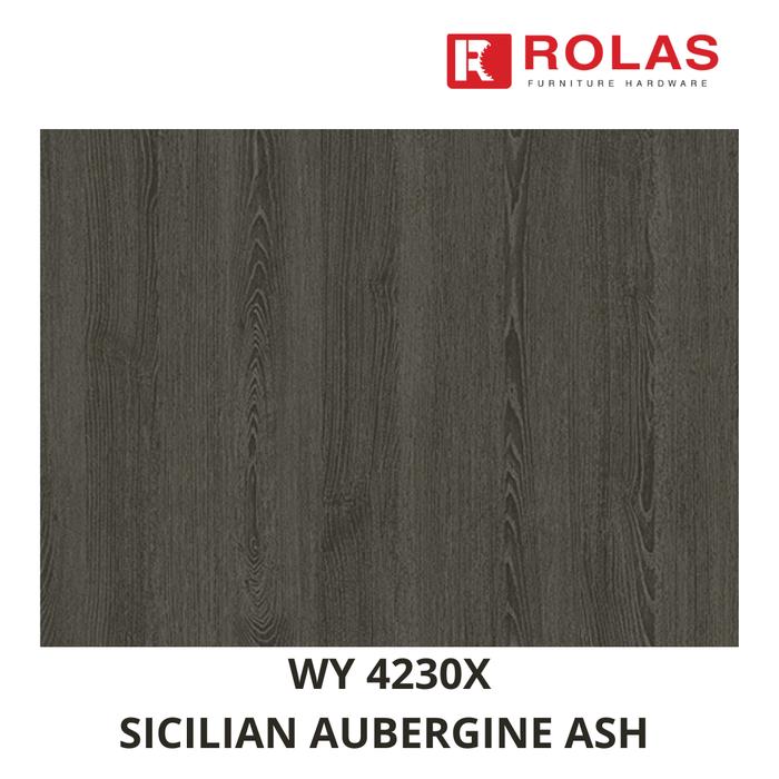 Jual HPL LAMITAK SICILIAN AUBERGINE ASH WY 4230X / JUAL HPL LAMITAK BEKASI - Kota Bekasi - Rolas ...