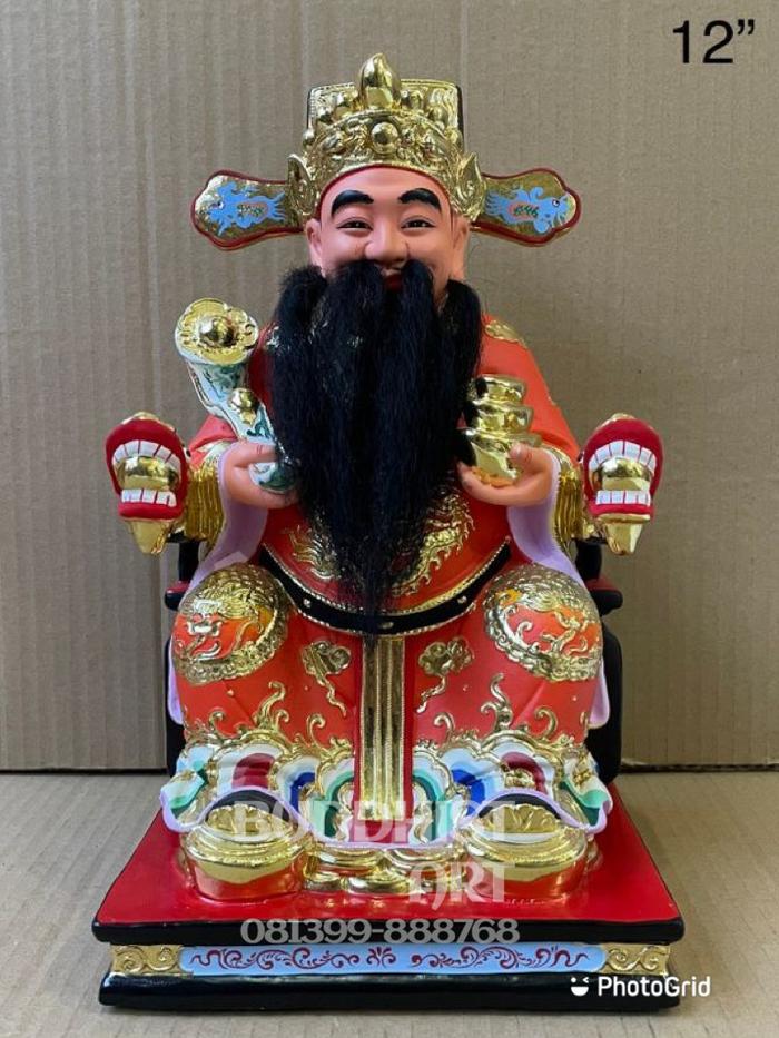 Jual Patung dewa rejeki caisen / chai sen ye ruyi 12 inch kayu 02 - Jakarta Utara - Sun Lie ...