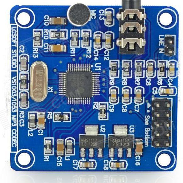 Jual VS1003 MP3 Audio Codec with On-Board Microphone STM32 - Jakarta Barat - arduinouno | Tokopedia