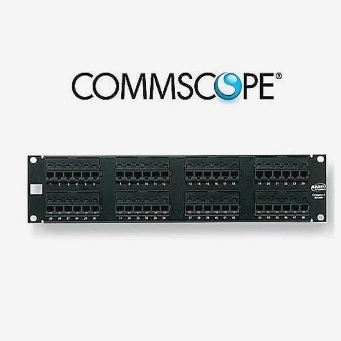 Jual Patch Panel 48 Port Commscope + Modular Cat6 - Jakarta Pusat ...