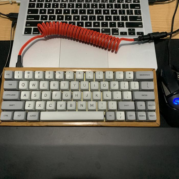 Jual custom build mechanical keyboard dz60 hotswap arrow - Jakarta ...