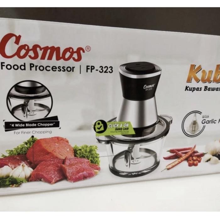Jual [ Cosmos ]big Food Processor / Chopper Cosmos Kuba Fp 323 - 1,7 ...
