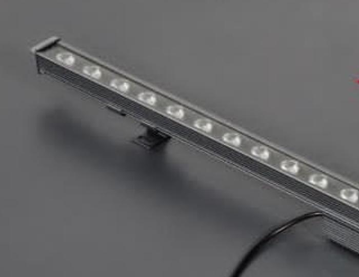 Jual led linear up light outdoor chip osram 24w 3000k wallwasher ...