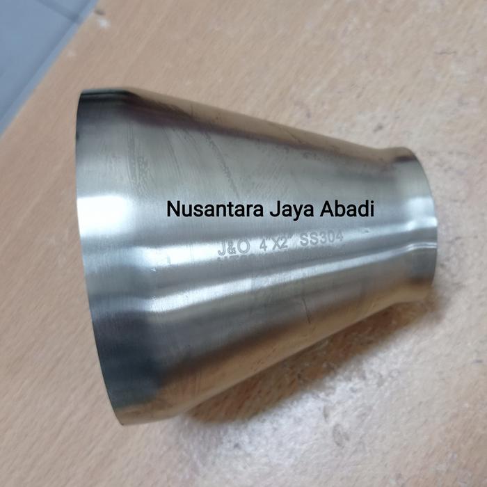 Jual Reducer Sanitary Stainless SS 304 4 x 2 inchi - Jakarta Barat ...