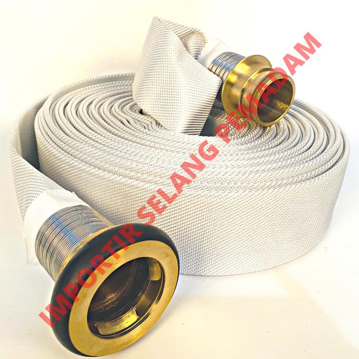 Jual Selang Pemadam 2"x20m Canvas Kanvas 13bar Fire Hose Selang Hydrant ...