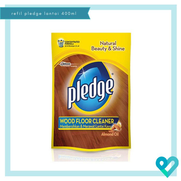 Jual Pledge Pembersih Lantai Kayu 400ml / Wood Floor Cleaner ...