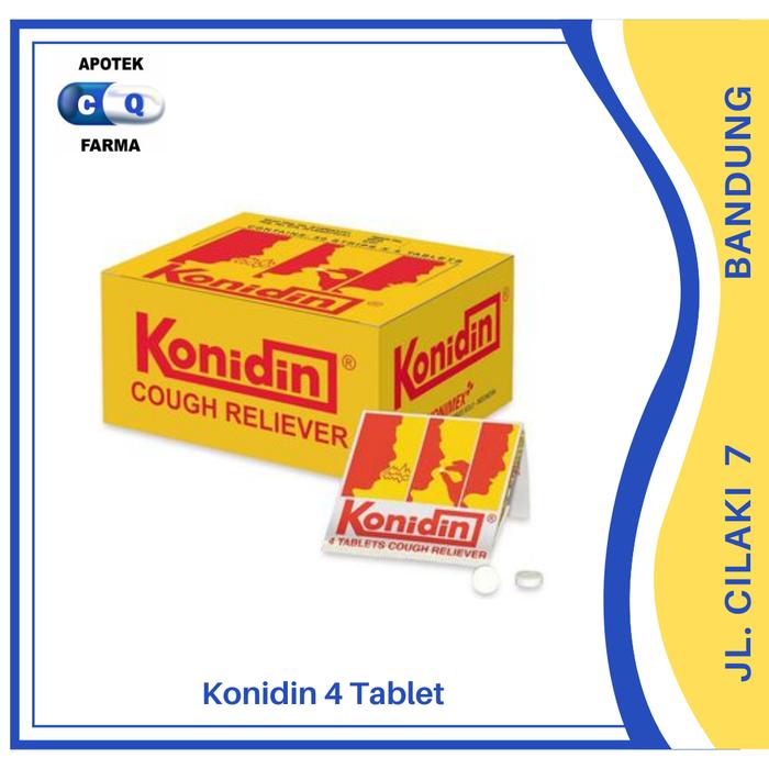 Jual KONIDIN TABLET OBAT BATUK - Kota Bandung - APOTEK CQ FARMA | Tokopedia