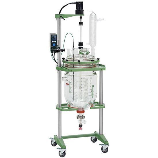 Jual BATCH REACTOR SYSTEM 50 L, SQUATTY, CYLINDRICAL, JACKETED, GLASS ...
