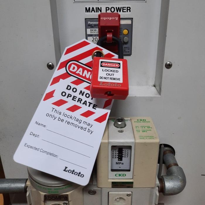 Jual LOTOTO L3821 Safety Loto Clamp-On Circuit Breaker Lockout, Handle ...