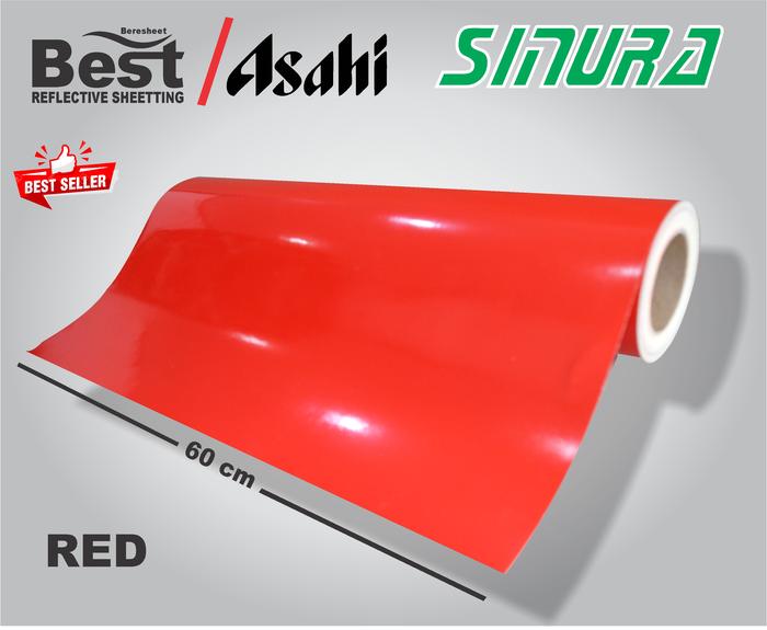 Jual Sticker Reflective // sticker Reflektor ABLAZE/ASAHI (RED) - Kota ...
