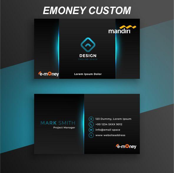 Promo EMONEY CUSTOM / EMONEY CUSTOM 2 SISI/ ETOLL CUSTOM - Jakarta ...