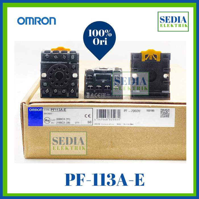 Jual Socket Relay Soket OMRON PF-113A-E PF113A E U/ MKS3P 11PIN 11 PIN - Kota Cimahi - Sedia ...