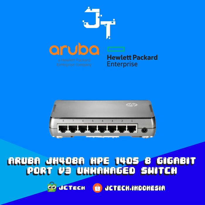 Jual Aruba Network JH408A HPE 1405 8-Gigabit Port V3 Unmanaged Switch ...