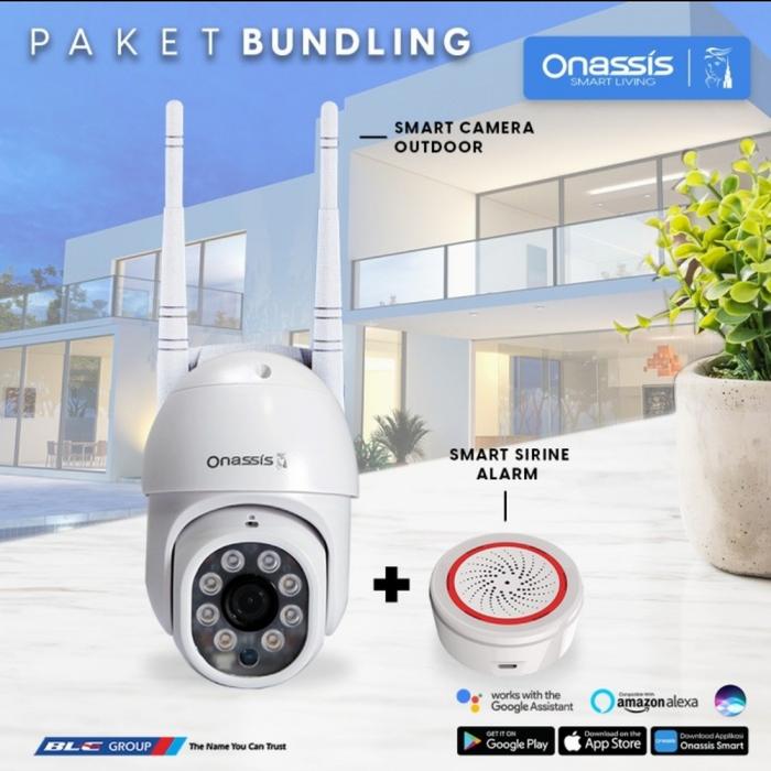 Jual Paket ONASSIS SMART Camera OD 360 + Wifi Siren - Kota Medan ...
